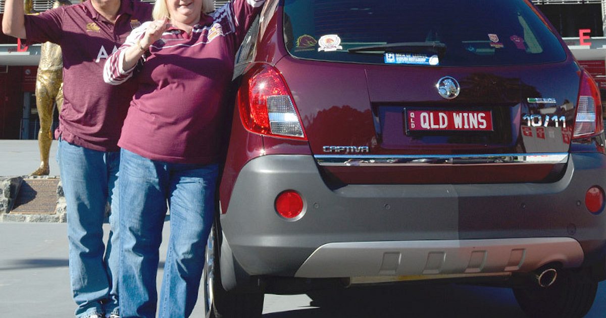 Personalised Plates Queensland | Meet QLD's biggest Origin Fans!